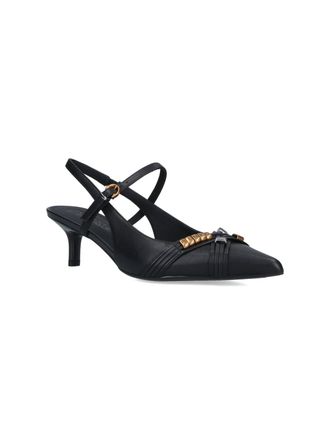 Pinko Womens With Heel Black Upper: Goat Leather