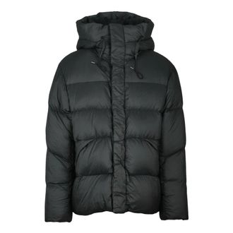 Ten c Homme, Vestes, Noir, Taille: XL Veste alpine en duvet avec fermeture éclair