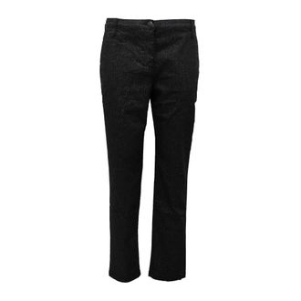 Jacob Cohen Silberne Hose Marina Modell Made in Italy - - Trousers - Damen - Schwarzk - W30