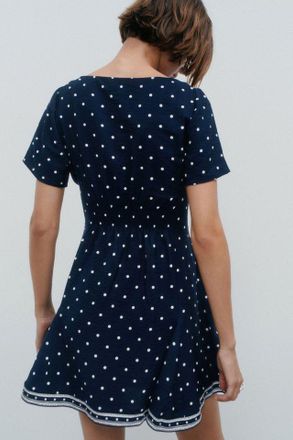 Next Minikleid Minikleid mit Bindeg&uuml;rtel (1-tlg)