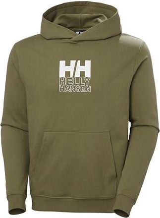 Helly Hansen Core Graphic Sweat à Capuche Shirt, Vert, M Homme