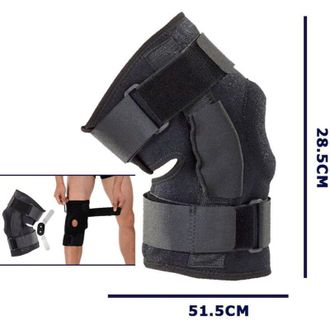 Trade Shop Trade Shop - Paar St&uuml;tze mit Schienen Doppelbandage f&uuml;r Knie Patellasehne Athleten
