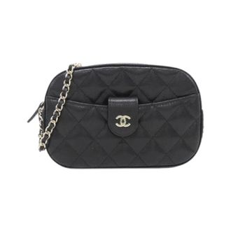 Chanel Pre-owned Zeitlose Klassische Caviar Skin Chain Wallet - - Pre-owned - Damen - Schwarzk - ONE SIZE