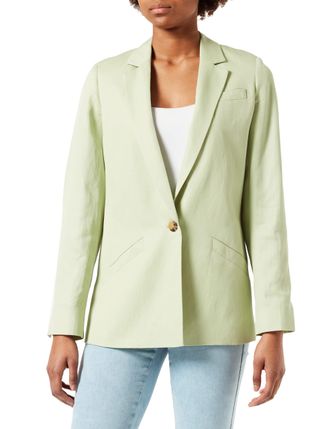 Esprit Collection Damen 022eo1g329 Blazer, Pastel Green, 42 EU