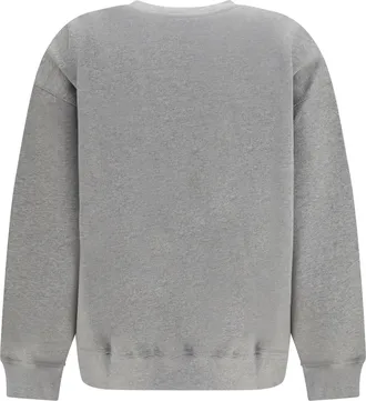 Ganni Teddy Bear Graphic Sweatshirt - Gray