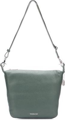 Mandarina Duck Mellow Leather Crossover, Femmes, Pin Vert