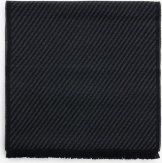 Saison 1865 Echarpe &agrave; imprim&eacute; chevrons en laine