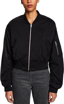 Esprit 014ee1g343 Jacket, 001/Black, L Femme