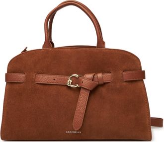 Coccinelle Handtasche Coccinelle TLB Coccinellesabine Suede Bi E1 TLB 18 04 01 Braun