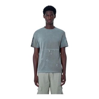 Gallery Dept. Homme, Tops, Gris, Taille: M T-Shirt Effet Vieilli