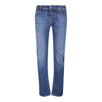 Jacob Cohen Homme, Jeans, Bleu, Taille: W33 Jean Slim-Cut