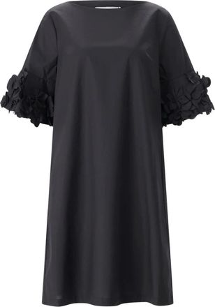 Meimeij Femme, Robes, Noir, Taille: 38 FR Short Robes