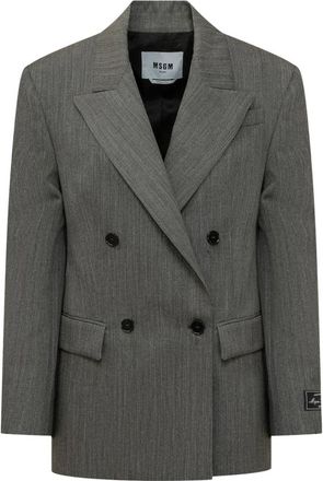 Msgm Giacca - - Jackets - Damen - Grau - S