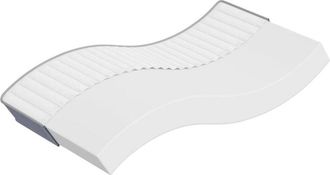 vidaXL Matratze Schaumstoff Mittelweich 80x200 cm Vidaxl