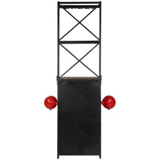 vidaXL Vidaxl - Traktor-Weinschrank 49x31x172 cm Mango Massivholz