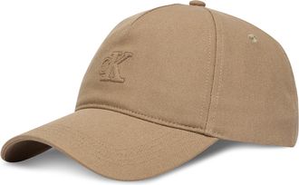 Calvin Klein Cap Calvin Klein Monogram Deboss Canvas Baseball LV04G5027G Beige
