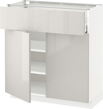 IKEA METOD / MAXIMERA Unterschr m Schub/2 Türen