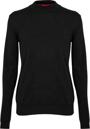 HUGO BOSS San Matteo-M Sweatshirt f&uuml;r Herren, Jerseyware (Schwarz)