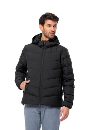 Jack Wolfskin Herren Colonius Jkt M Rds Daunenjacke, Schwarz, L EU