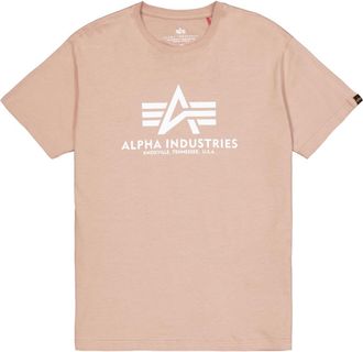 Alpha Industries Alpha Industries Herren Basic T-Shirt, Dusty Coral, XXL