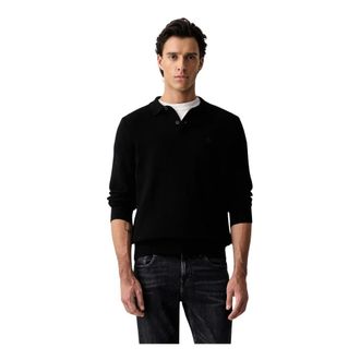 Marc O'Polo Polo en maille - Homme - Pulls - Noir - Taille: S