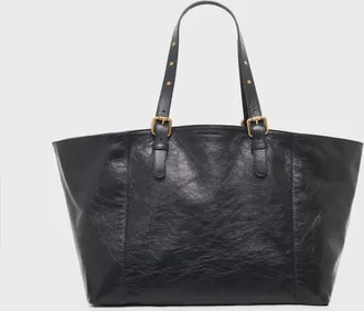 Gerard Darel Cabas en cuir effet froiss&eacute; - SIMPLE BAG