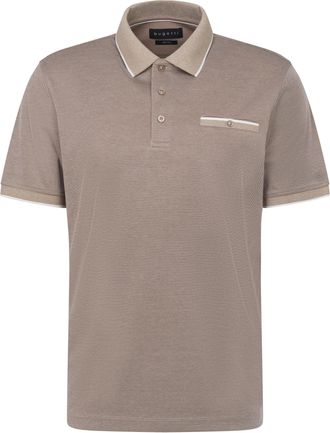 Bugatti Herren Poloshirt Brusttasche Kurzarm Modern Fit