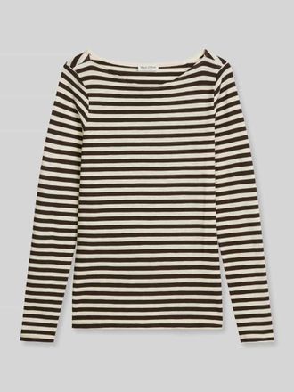 Marc O'Polo Regular Fit Langarmshirt aus reiner Baumwolle
