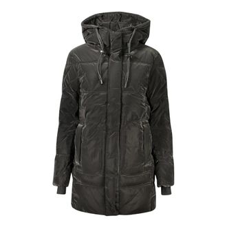 Desigual Priscilla Long Coat - Femme - Manteaux - Noir - Taille: 38 FR