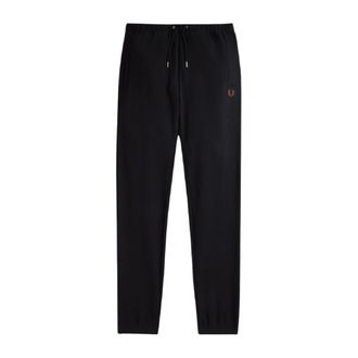 Fred Perry Premium French Terry Sporthose - - Trousers - Herren - Schwarzk - XL