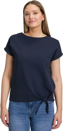 Betty Barclay Kurzarmshirt Damen Halbarm-Shirt mit Schleifenknoten (1-tlg)