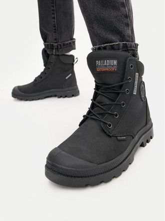 Palladium Schn&uuml;rstiefeletten Pampa Sc Wpn U-S 77235-010-M Schwarz