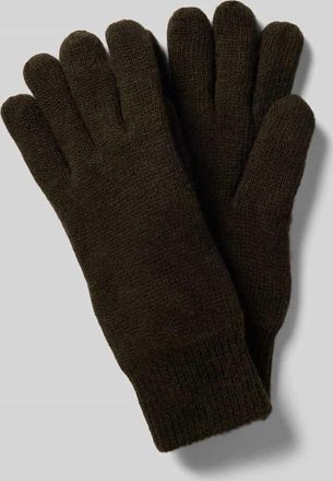 Barbour Strickhandschuhe aus Woll-Mix Modell CARLTON