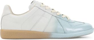 Maison Margiela Homme, Chaussures, Bleu, Taille: 42 1/2 EU Mens Baskets Chaussures Blue Ss26
