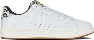 K-Swiss Kswiss Womens Lozan Klub LTH,Wht/Leopard/Snwwht,37,5EU