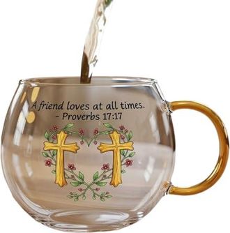 Generico Gobelet en verre Halloween, tasse &agrave; caf&eacute; dHalloween | Tasse imprim&eacute;e moderne pour th&eacute;, boissons, eau chaude, boissons froides, lait, voyage