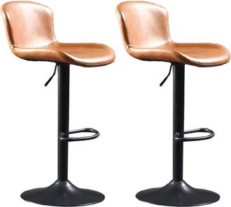 Generic St&uuml;hle, Barhocker mit Verstellbarer H&ouml;he und 360&deg;-Drehung, ergonomischer, moderner hoher Barhocker, gepolsterter Tresenstuhl/75 cm H&ouml;he