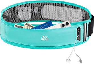 Generic G&uuml;rteltasche f&uuml;r Damen und Herren, Laufg&uuml;rtel, G&uuml;rteltasche, Handyhalterung, G&uuml;rteltasche f&uuml;r Workout, Joggen, Geldausr&uuml;stung, Zubeh&ouml;r, Himmelblau - m