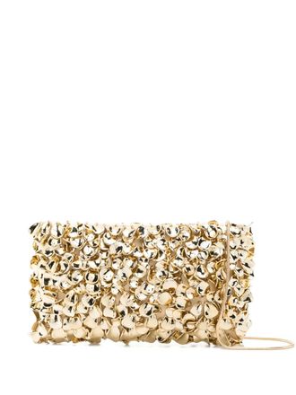 SIMKHAI Reese beaded clutch - Gold