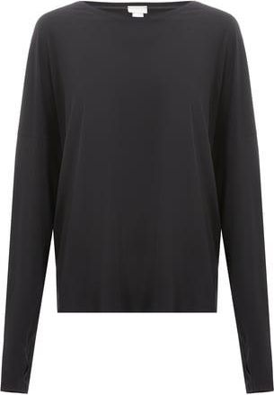 Hanro T-shirt &agrave; manches longues en modal