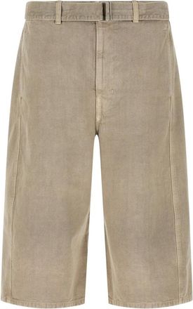 Christophe Lemaire Homme, Shorts, Beige, Taille: M Denim Short in Heavy Broken Twill