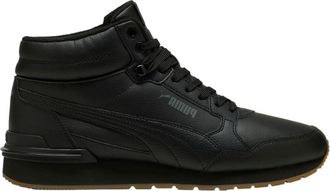 Puma ST Runner V4 MID (40289302) Herren-Sneaker, hoch geschnitten, schwarz, bequem, funktional, zum Schn&uuml;ren, f&uuml;r Herbst/Winter, komfortabel, stylisch, f&uuml;r