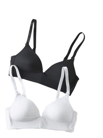 Envie de Fraise Envie DE FRAISELot de 2 Soutiens-Gorge Grossesse et Allaitement en Microfibre et dentellenoir95D