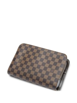 Louis Vuitton Saint Louis Clutch - Braun