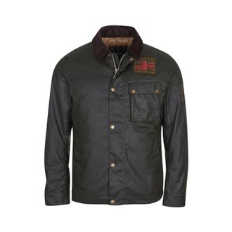 Barbour Gewachste Baumwolljacke Gr&uuml;n Rei&szlig;verschluss - - Jackets - Herren - Gr&uuml;n - 2XL