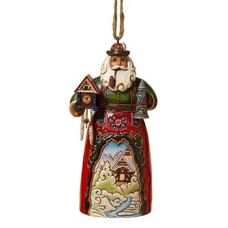 Enesco 4022938 Deutscher Weihnachtsmann, Kunststoff, 12,5 cm