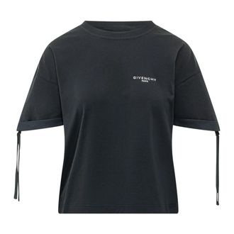 Givenchy T-Shirt mit Schleifen - - Tops - Damen - Blau - M