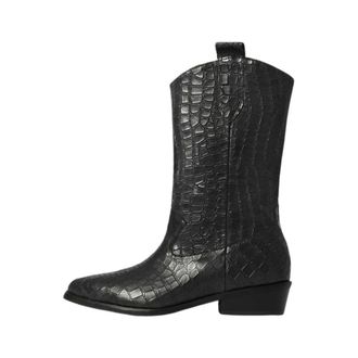 L37 Femme, Chaussures, Noir, Taille: 36 EU Bottes de cowboy