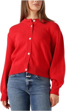 des petit hauts Damen, Strickwaren, Rot, LGr&ouml;&szlig;e