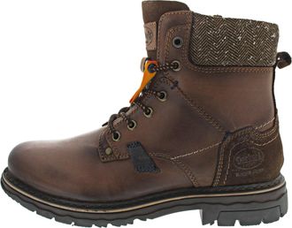 Dockers by Gerli Herren Leder Stiefel Schoko EU 43